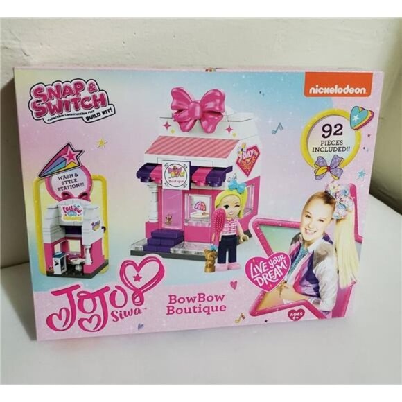 Nickelodeon | Toys | Nickelodeon Jojo Siwa 92 Piece Bowbow Boutique Snap Amp Switch Kit | Poshmark